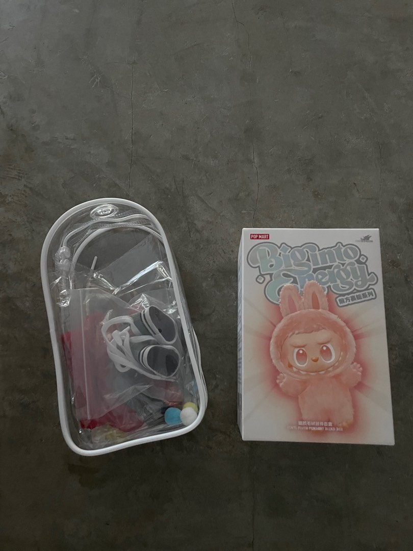Authentic Labubu Big Into Energy Figurine + Free Outfit, Hobbies & Toys ...