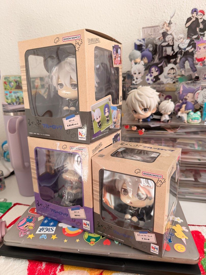 Bandai Namco Blue Lock Lookup Figures Nagi Seishiro & Reo Mikage ...