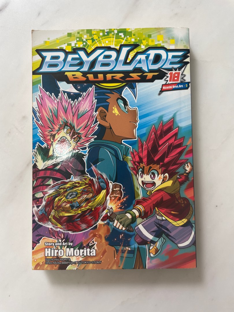 Beyblade Burst Manga Volume 18, Hobbies & Toys, Books & Magazines ...