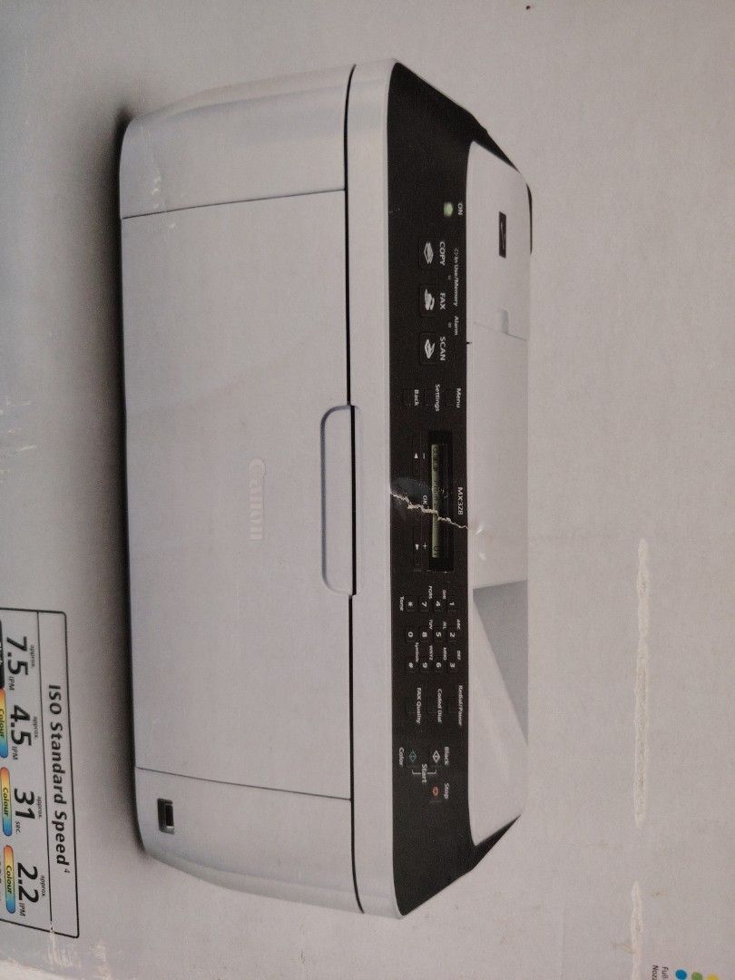 Canon PIXMA MX328 All-in-One Inkjet Printer, Computers & Tech, Printers ...