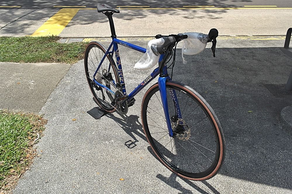 Cinelli Vigorelli Road Disc - Special Brilliant Blue Chromoly Steel ...