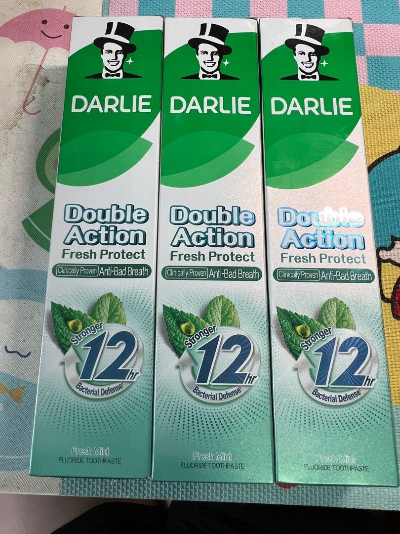Darlie Double Action Fresh Mint Toothpaste (180g), Beauty & Personal ...