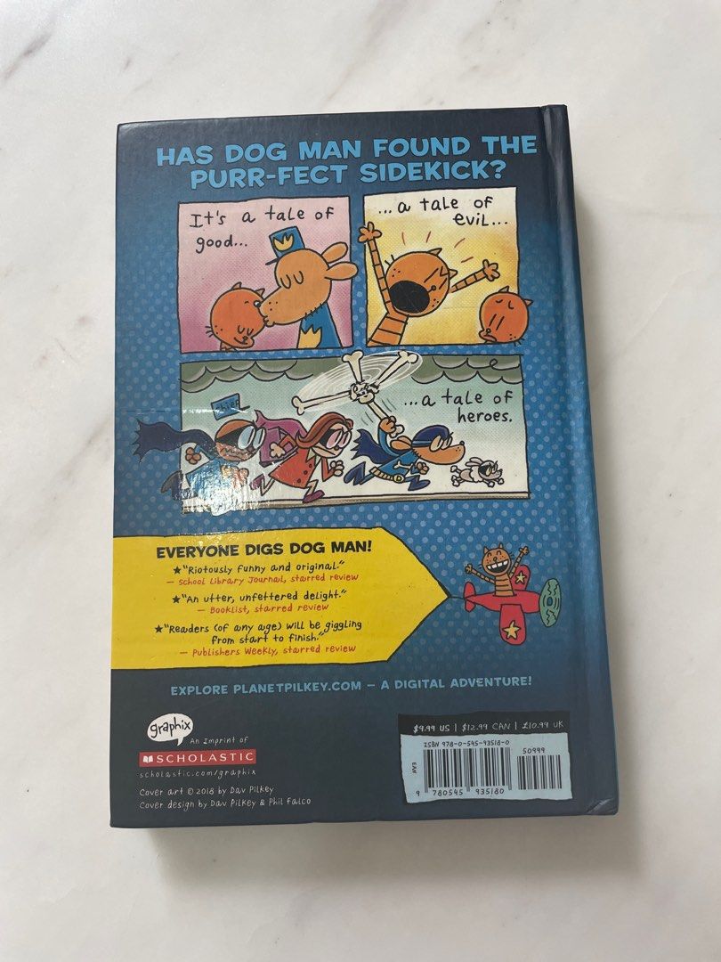 Dog Man and Cat Kid by Dav Pilkey, Hobbies & Toys, Books & Magazines ...