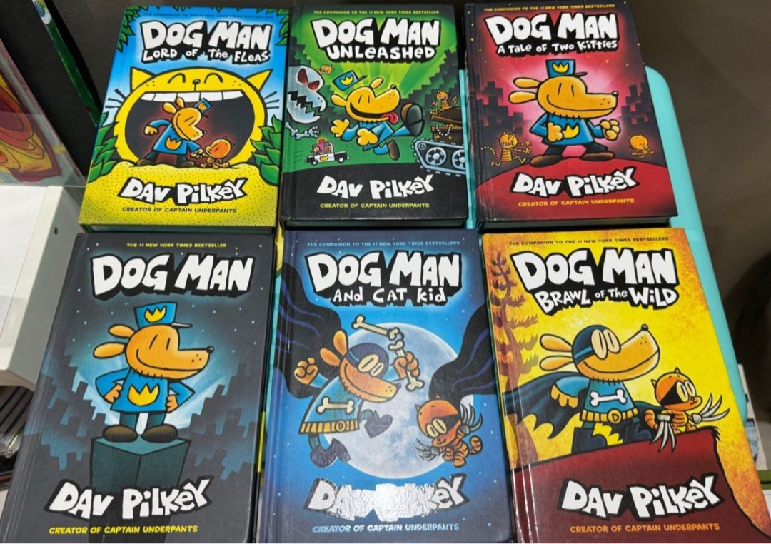 Dog Man Book Series by Dav Pilkey, Hobbies & Toys, Books & Magazines ...