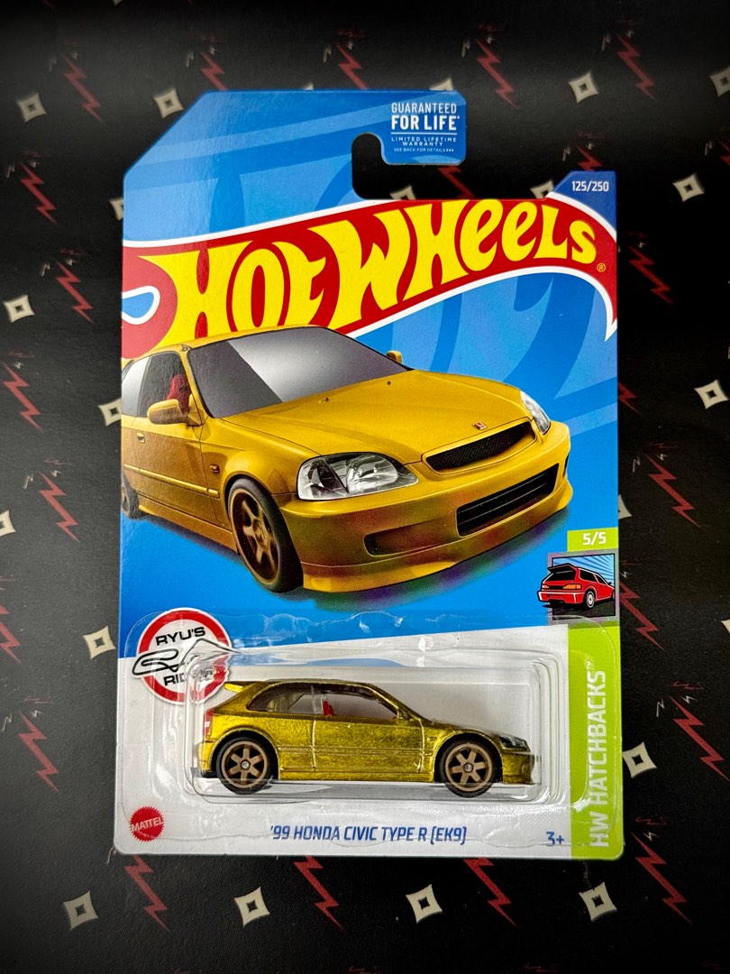 Hot Wheels STH '99 HONDA CIVIC TYPE R EK9 Hotwheels Super Treasure Hunt ...