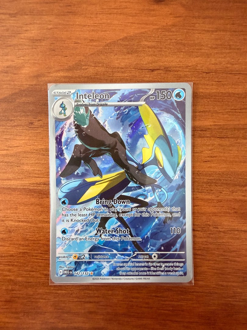 Inteleon Full Art - Pokemon TCG Mega Evolution, Hobbies & Toys, Toys ...