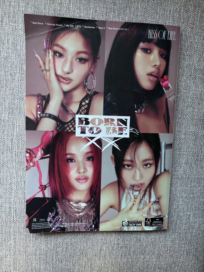 KISS OF LIFE Magazine - Born to Be, Hobbies & Toys, Books & Magazines ...