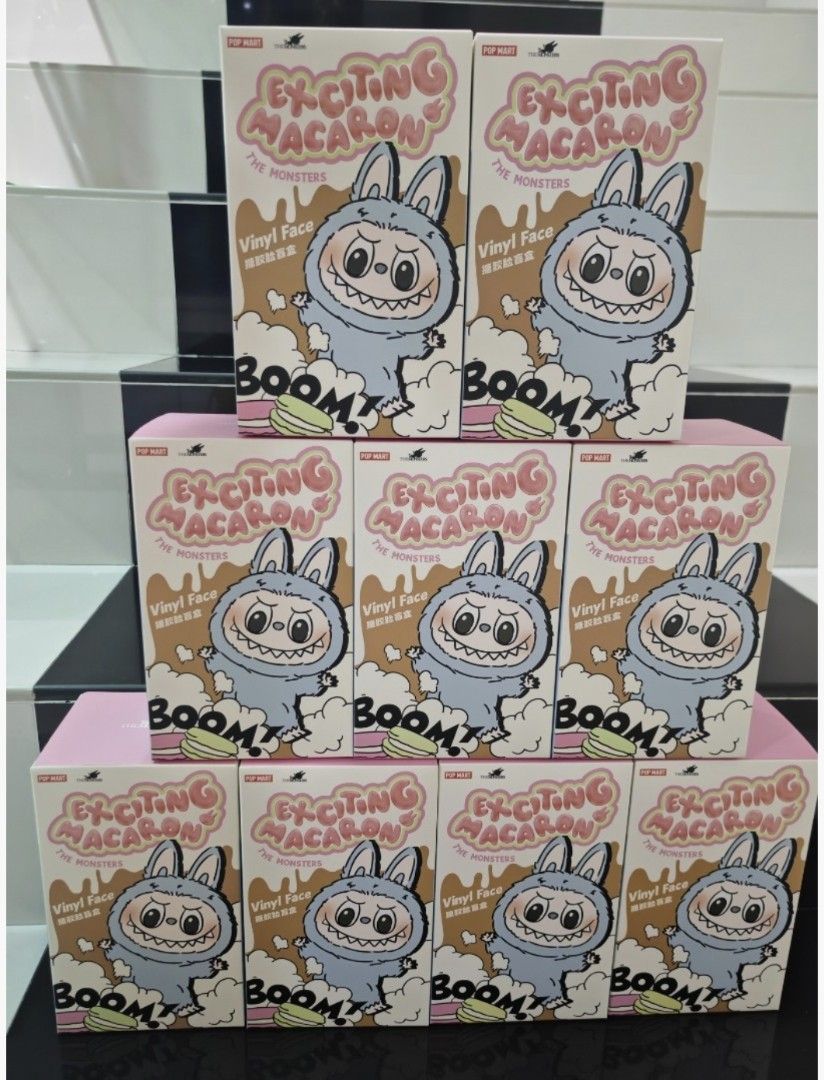 Labubu Wacky Vinyl Plush + blind box (please read), Hobbies & Toys ...