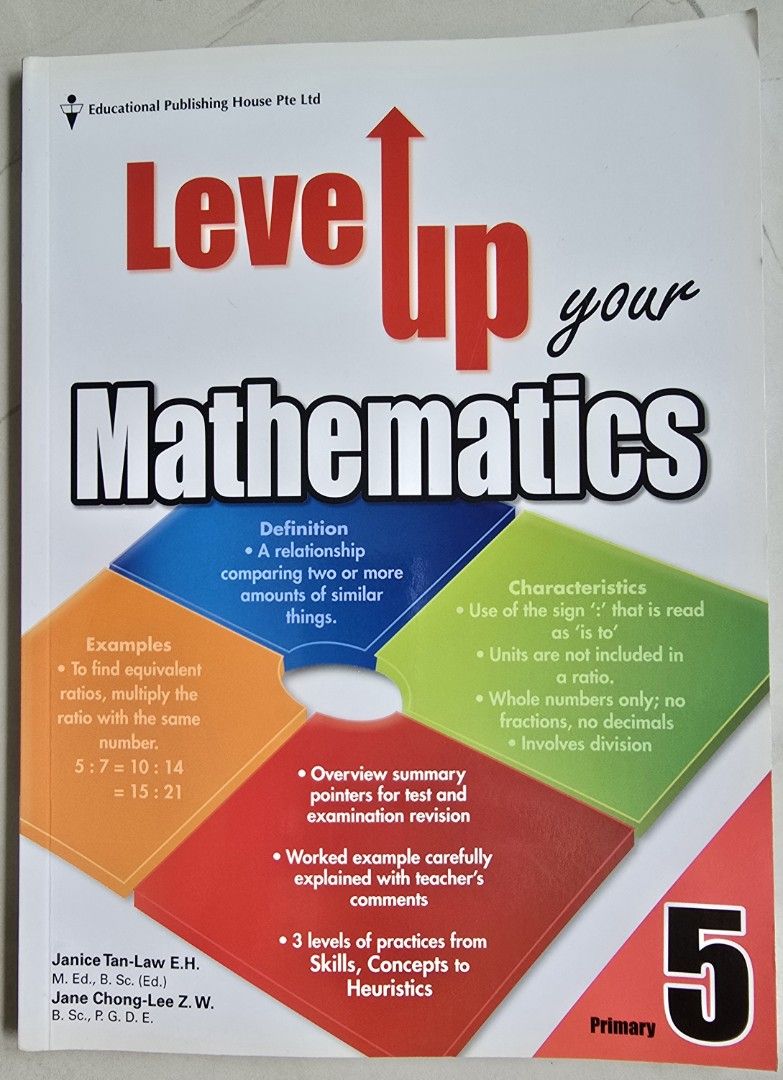 Level Up Your Mathematics Primary 5 Textbook, Hobbies & Toys, Books ...