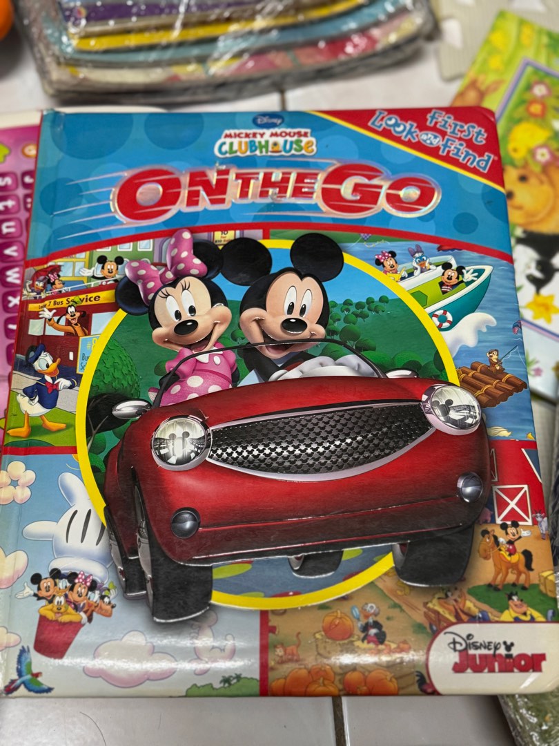 Mickey Mouse Look and Find Big Board Book, Hobbies & Toys, Books ...