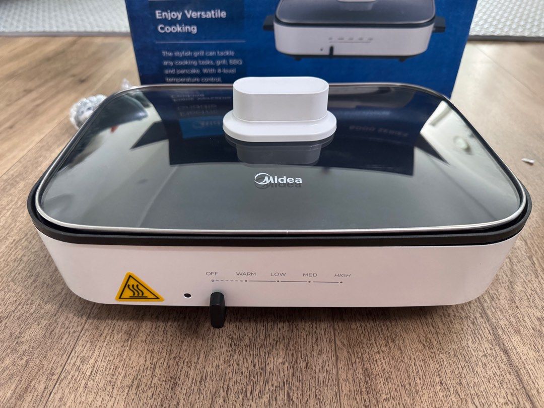Midea 6000 Series Electric Griddle - Brand New, TV & Home Appliances ...
