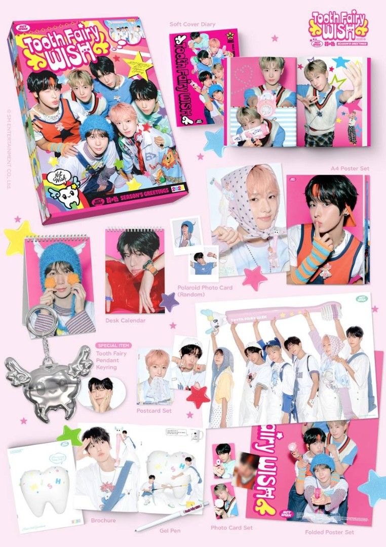 nct wish season greetings 2026 sion riku yushi jaehee ryo sakuya, Hobbies & Toys, Memorabilia ...
