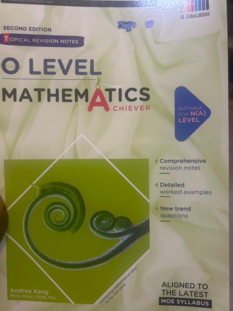 O Level Mathematics Achiever Topical Revision Notes, Hobbies & Toys ...