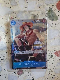 One Piece Card Game - Portgas D. Ace EB02-028, Hobbies & Toys, Toys ...