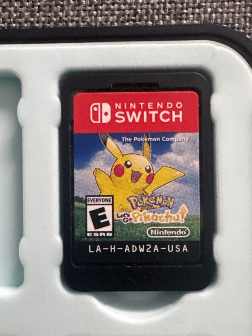Pokemon Let’s Go Pikachu CARTRIDGE ONLY (Nintendo Switch) (Used ...