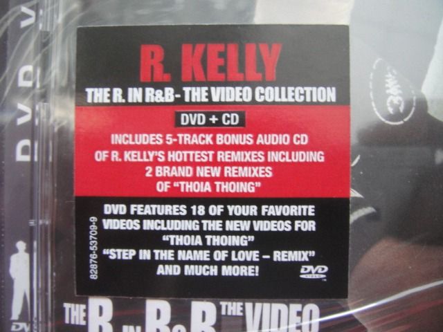 R. Kelly - The R. In R&B: The Video Collection DVD + Bonus CD (美版) (全新未 ...