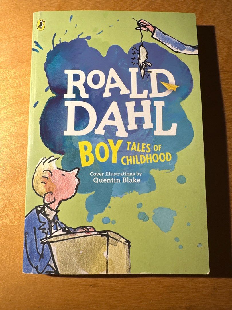 Roald Dahl Boy: Tales of Childhood, 興趣及遊戲, 書本 & 文具, 小說及非小說 - Carousell