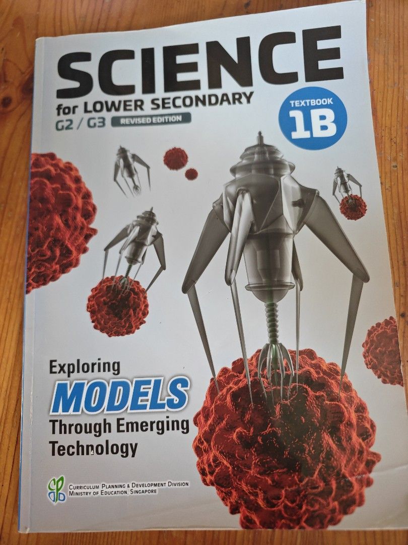 Science Textbook 1B for Lower Secondary G2/G3, Hobbies & Toys, Books & Magazines, Textbooks on ...