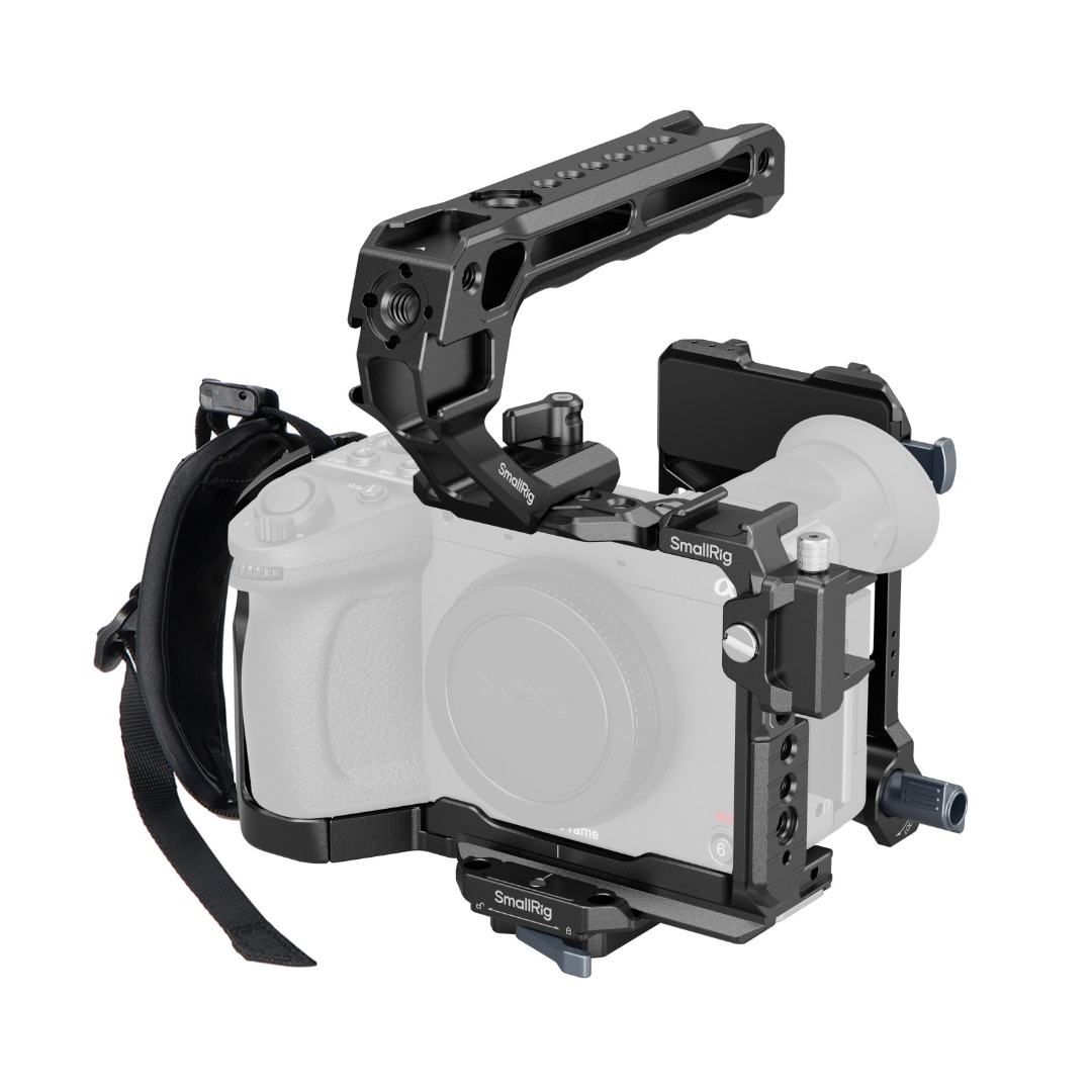 SMALLRIG Basic Cage Kit and Advanced Cage Kit with Battery Plate for ...