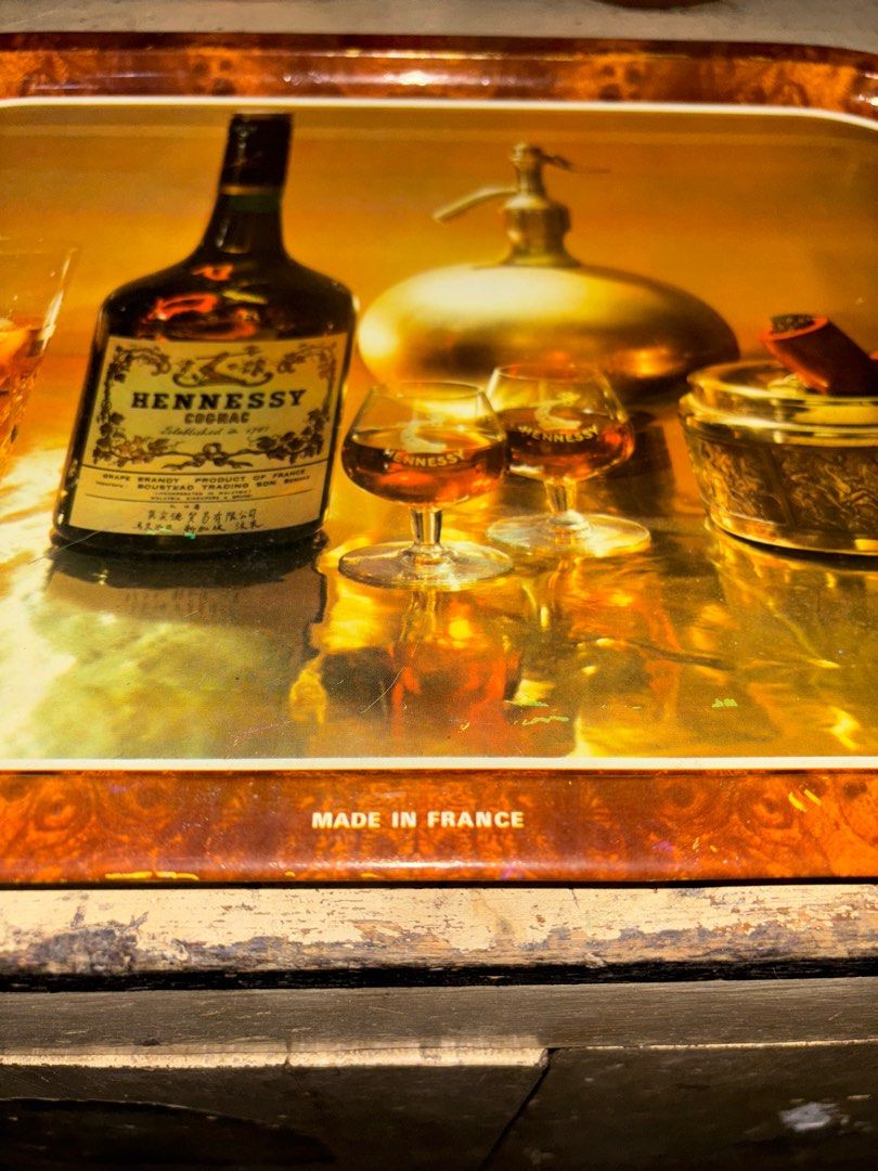 Vintage Hennessy serving tray ( made in France 🇫🇷 ), Hobbies & Toys ...