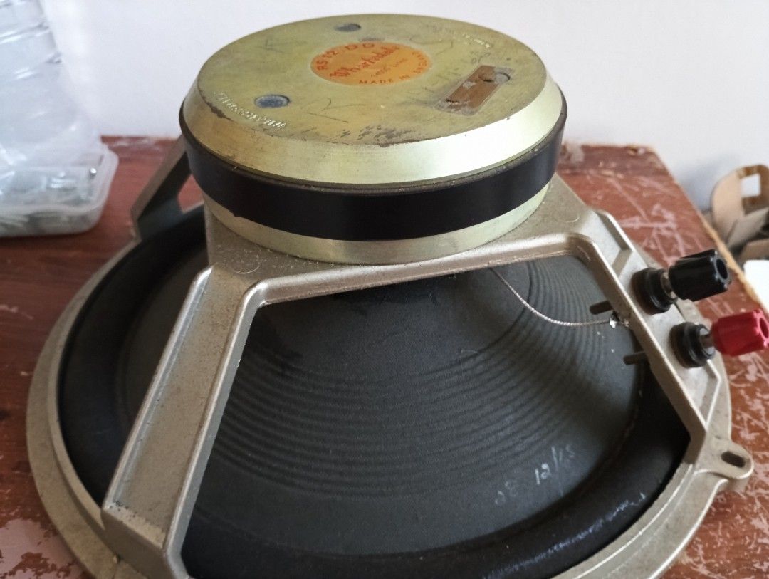 Vintage Wharfedale RS12DD fullrange speaker driver (1 unit only), Audio ...