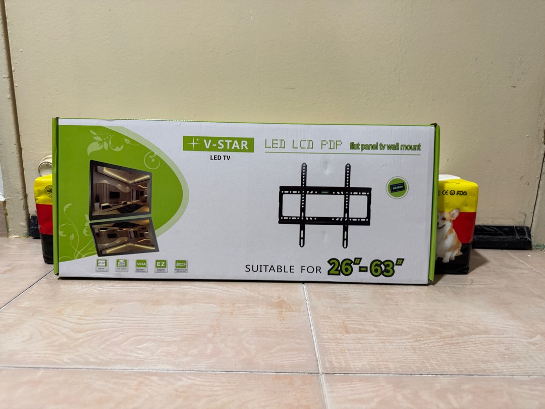 V-STAR LED TV Wall Mount for 26-63" TVs, TV & Home Appliances, TV ...