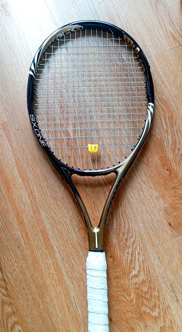 Wilson Six One BLX Tennis Racket, Sports Equipment, Sports & Games ...