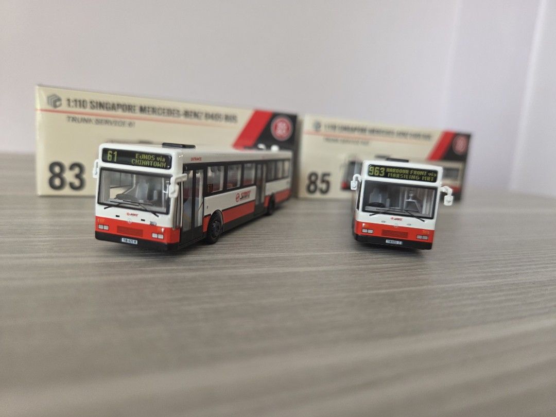 1:110 SMRT MB0405 Singapore Bus (Service 61 / 963), Hobbies & Toys ...