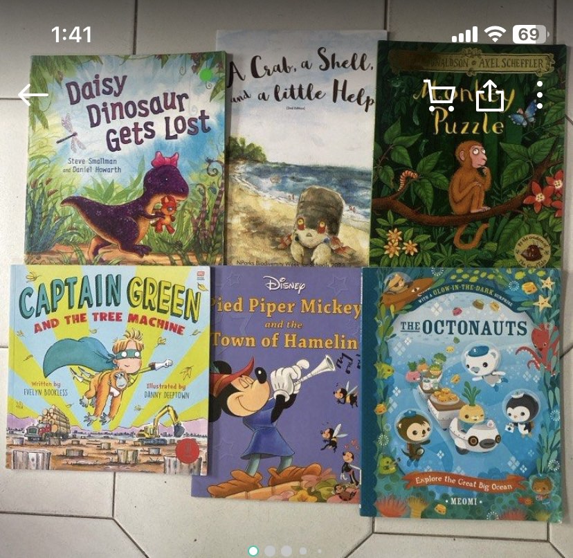 6 X ( bundle of 6) kid’s Books as shown IBBI, Hobbies & Toys, Books ...