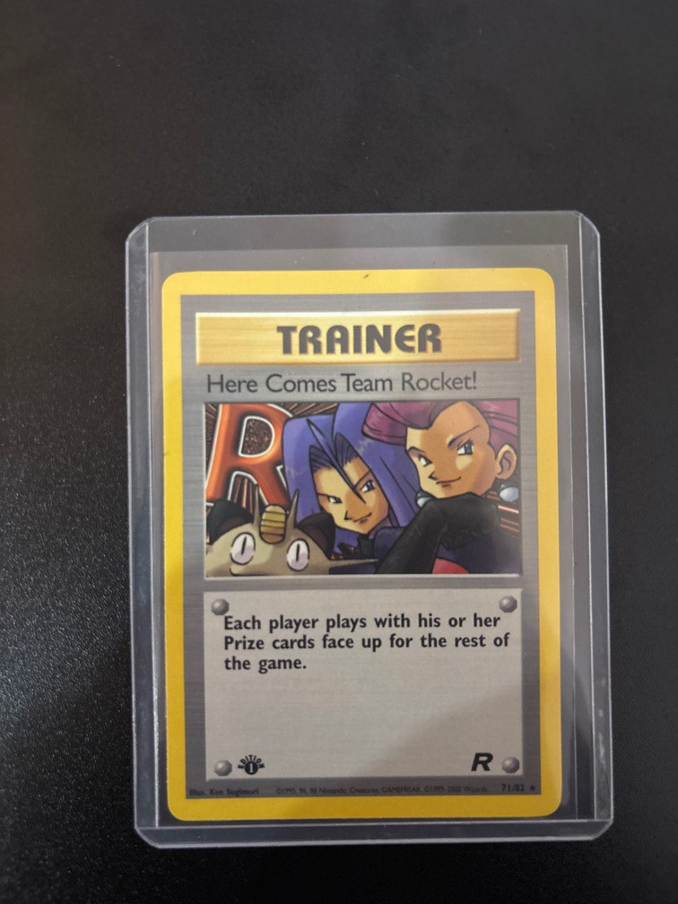 🔥 Pokémon TCG – Trainer Card: “Here Comes Team Rocket!” (71/82 ...