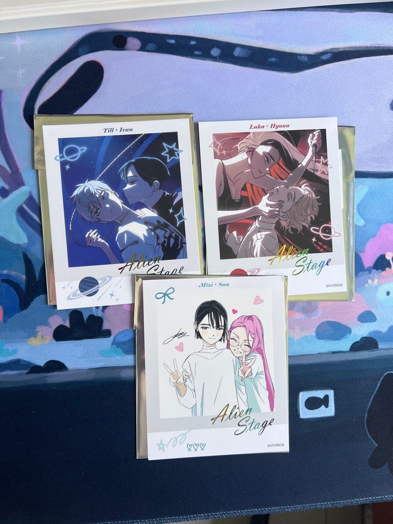 Alien Stage Photocards [Mizisua, Ivantill, Hyuluka], Hobbies & Toys ...