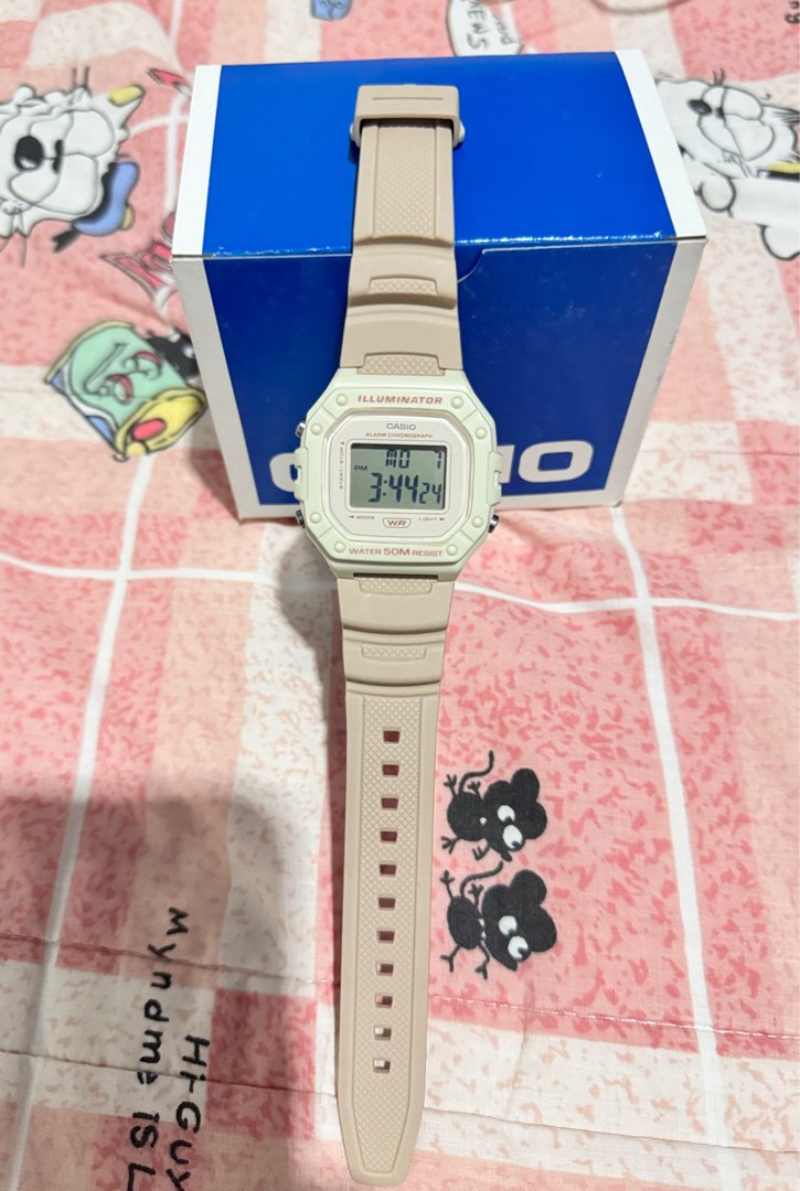 Authentic Casio Illuminator Digital Watch, Women's Fashion, Watches ...