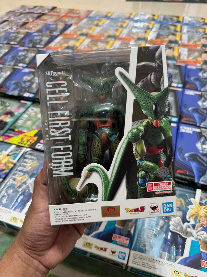 Bandai SHF Cell First Form (🇯🇵 version), Hobbies & Toys, Toys & Games ...
