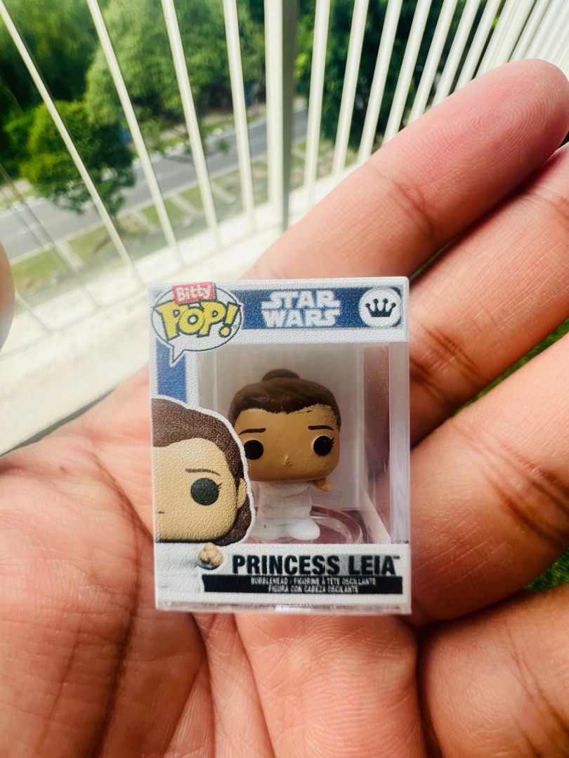 Bitty Pop! Star Wars Princess Leia, Hobbies & Toys, Toys & Games on ...