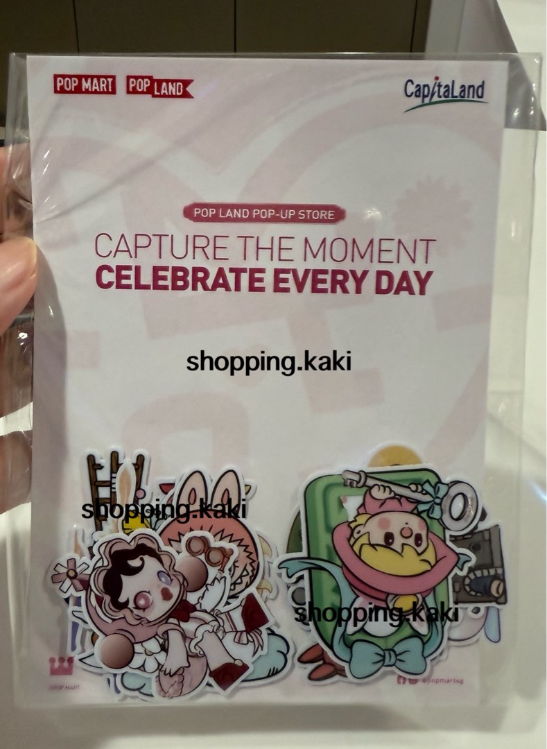 CapitaLand Popmart Popland Labubu Hirono LBB Finding Mokoko Hachipupu ...