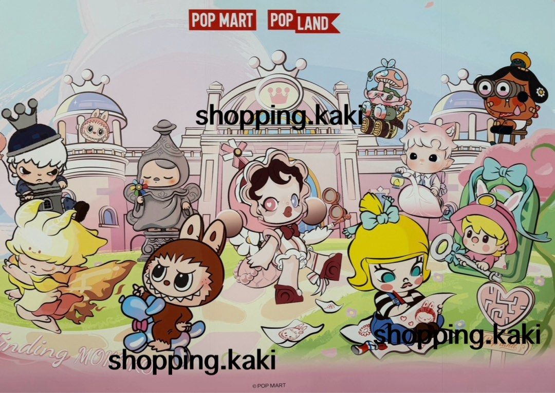 CapitaLand Popmart Popland Labubu Hirono LBB Finding Mokoko Hachipupu ...
