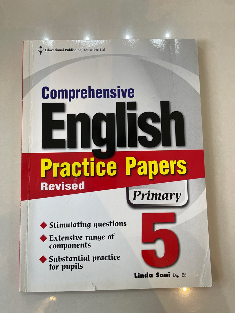 Comprehensive English Practice Papers Primary 5, Hobbies & Toys, Books ...