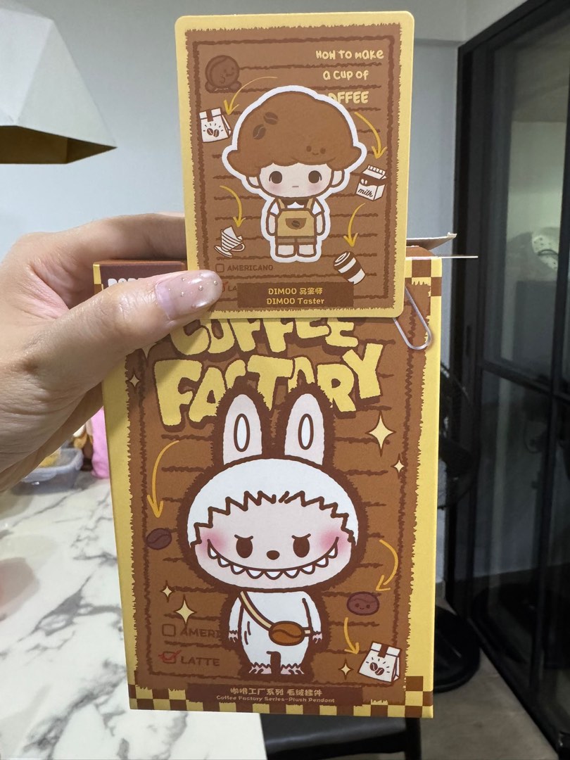 DIMOO Coffee Factory Series Blind Box, Hobbies & Toys, Toys & Games on ...