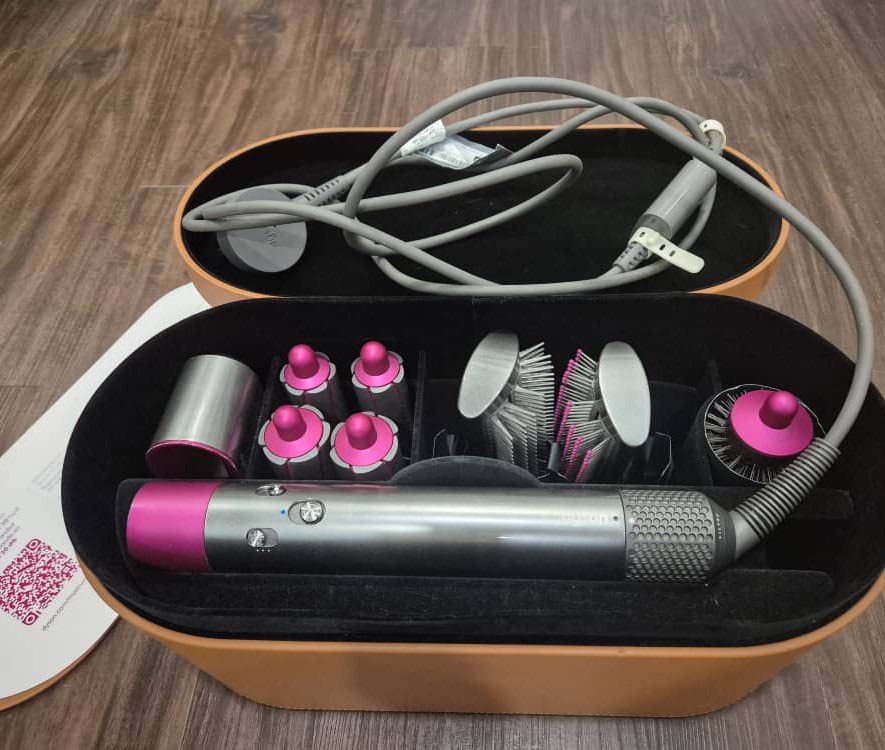 Dyson Airwrap Complete Styler - Pink/Silver, Beauty & Personal Care ...