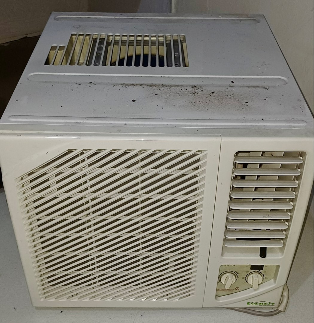 Everest Window Type Air Conditioner ETM10WDR2-HF, TV & Home Appliances ...