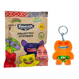FUGGLER Collectible Keychain SERIES 2 - Rare MICHELANGELO (Teenage ...