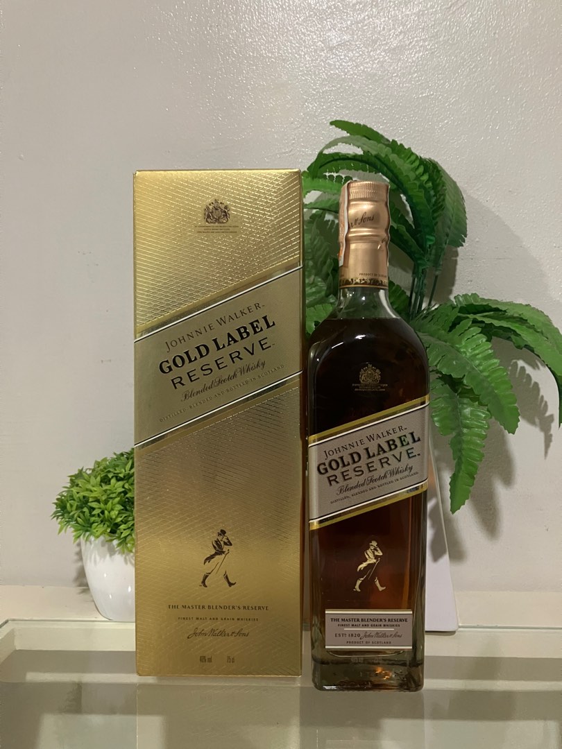 Johnnie Walker Gold Label Reserve Blended Scotch Whiskey 750ml, Food ...
