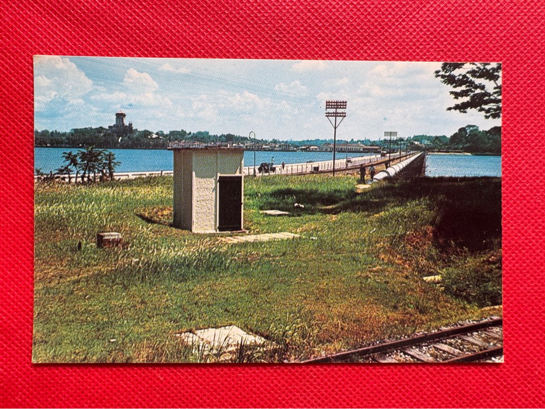 Johore Causeway 1950 Postcard RARE, Hobbies & Toys, Collectibles ...