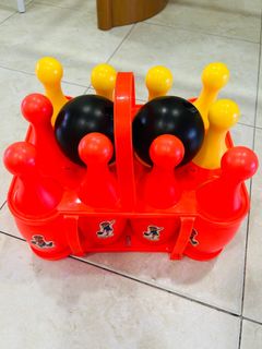 Kids' Bowling Set with Pins and Balls, Hobbies & Toys, Toys & Games on ...