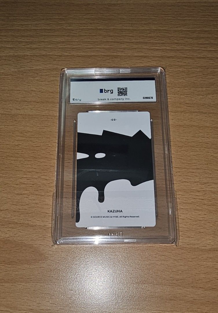 LE SSERAFIM Kazuha Mini Photocard #1 (HOT 5th Mini Album) – BRG 10 Graded, Hobbies & Toys ...