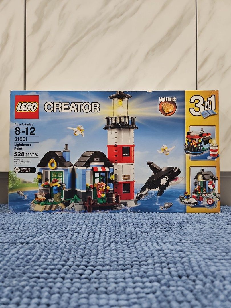 LEGO Creator 3-in-1 Lighthouse Point 31051, Hobbies & Toys, Toys ...