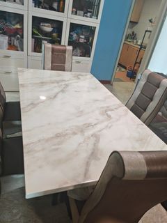 TSST E02(Free Delivery & Free Assembly) Extendable Dining Table ...