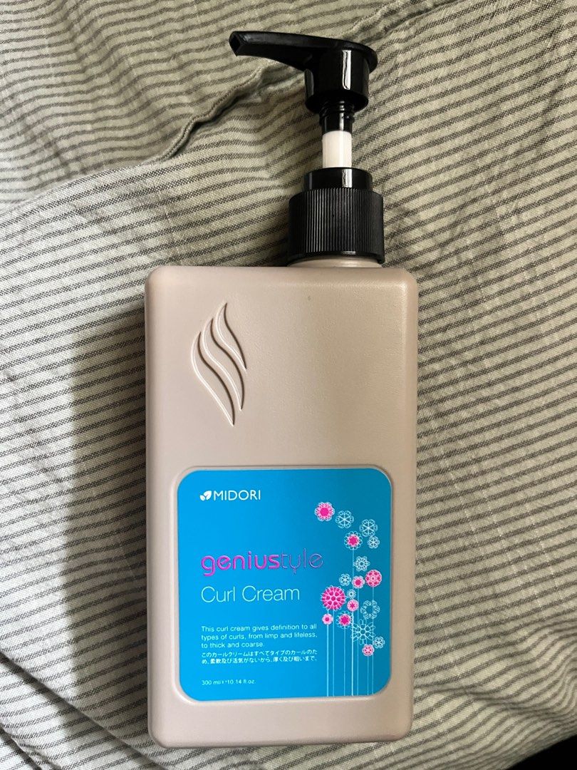 Midori Genius Style Curl Cream, Beauty & Personal Care, Hair on Carousell