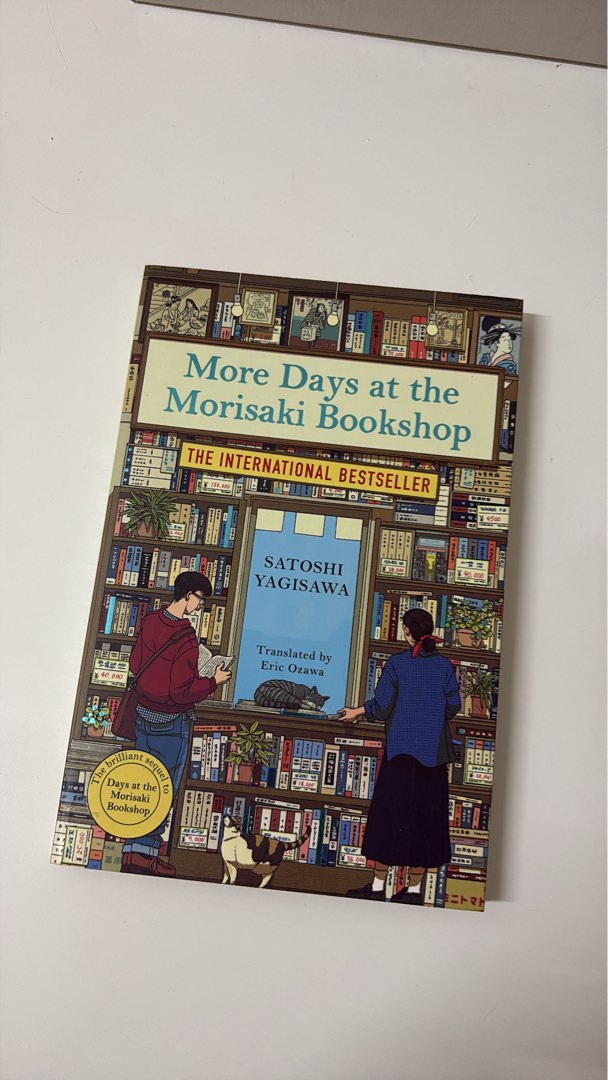 More Days at the Morisaki Bookshop by Satoshi Yagisawa, Hobbies & Toys ...