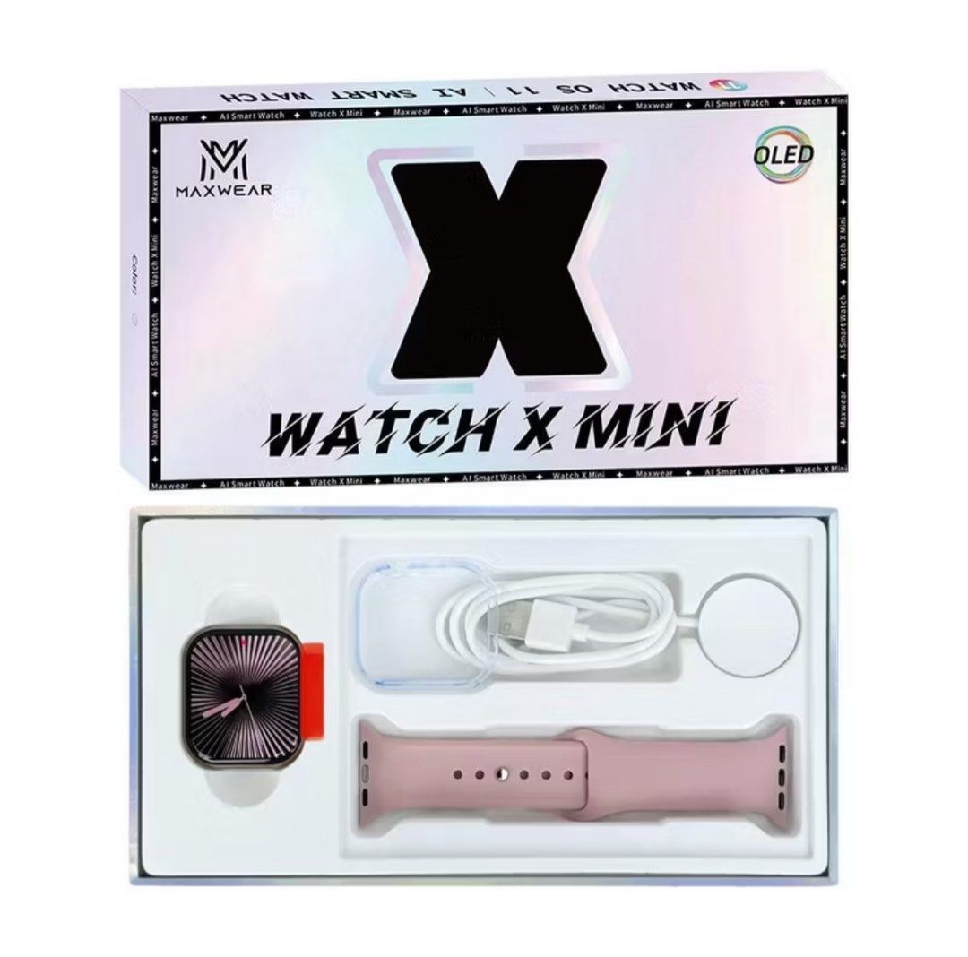 WATCH X MINI 42MM SMART WATCH(NEW FUNCTION : 4GB MEMORY + PSYCOLOGICAL ...